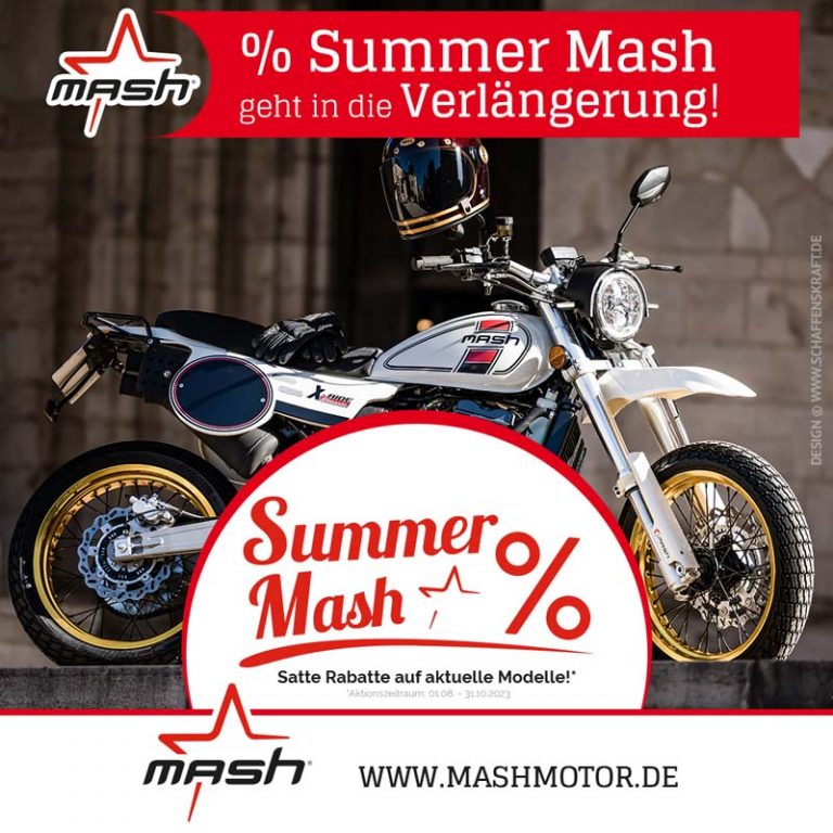 % Summer Mash geht in die Ver­längerung! · MASH Deutschland ...