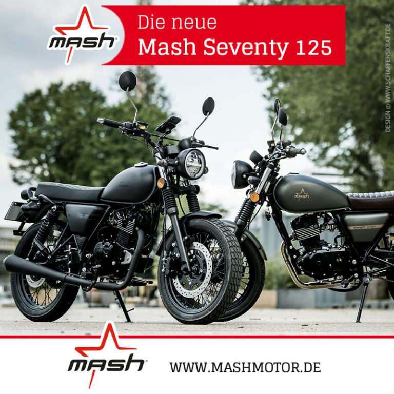 Die neue Mash Seventy 125 · MASH Deutschland · Motorräder im Retro Look ...