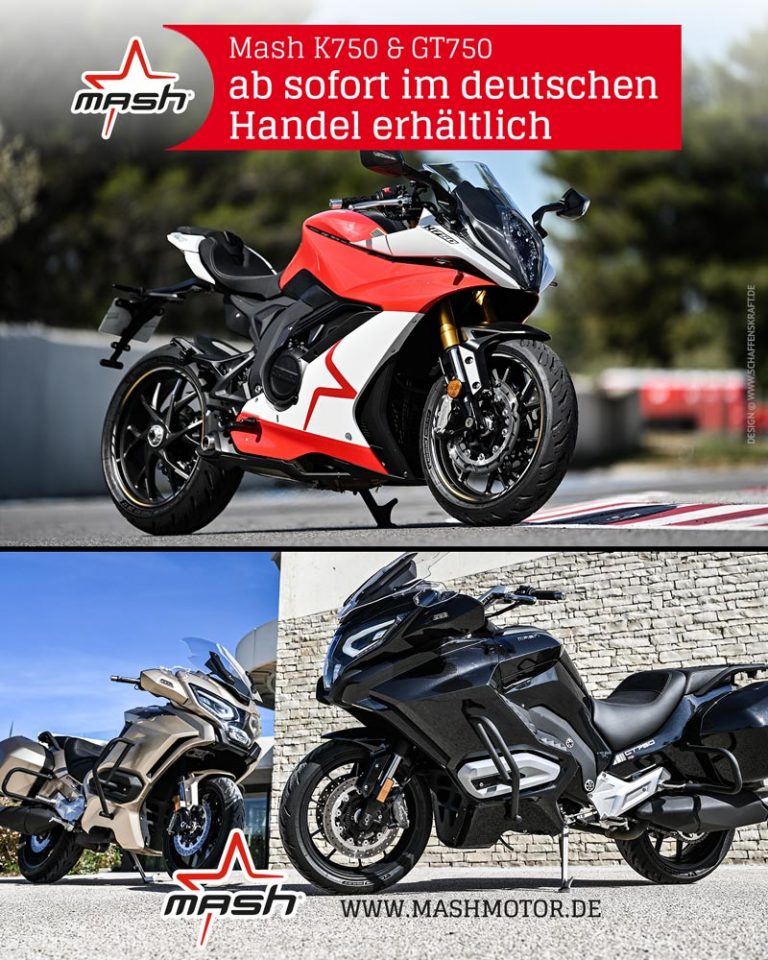 Mash K750 & GT750 ab sofort im deutschen Handel erhältlich · MASH ...